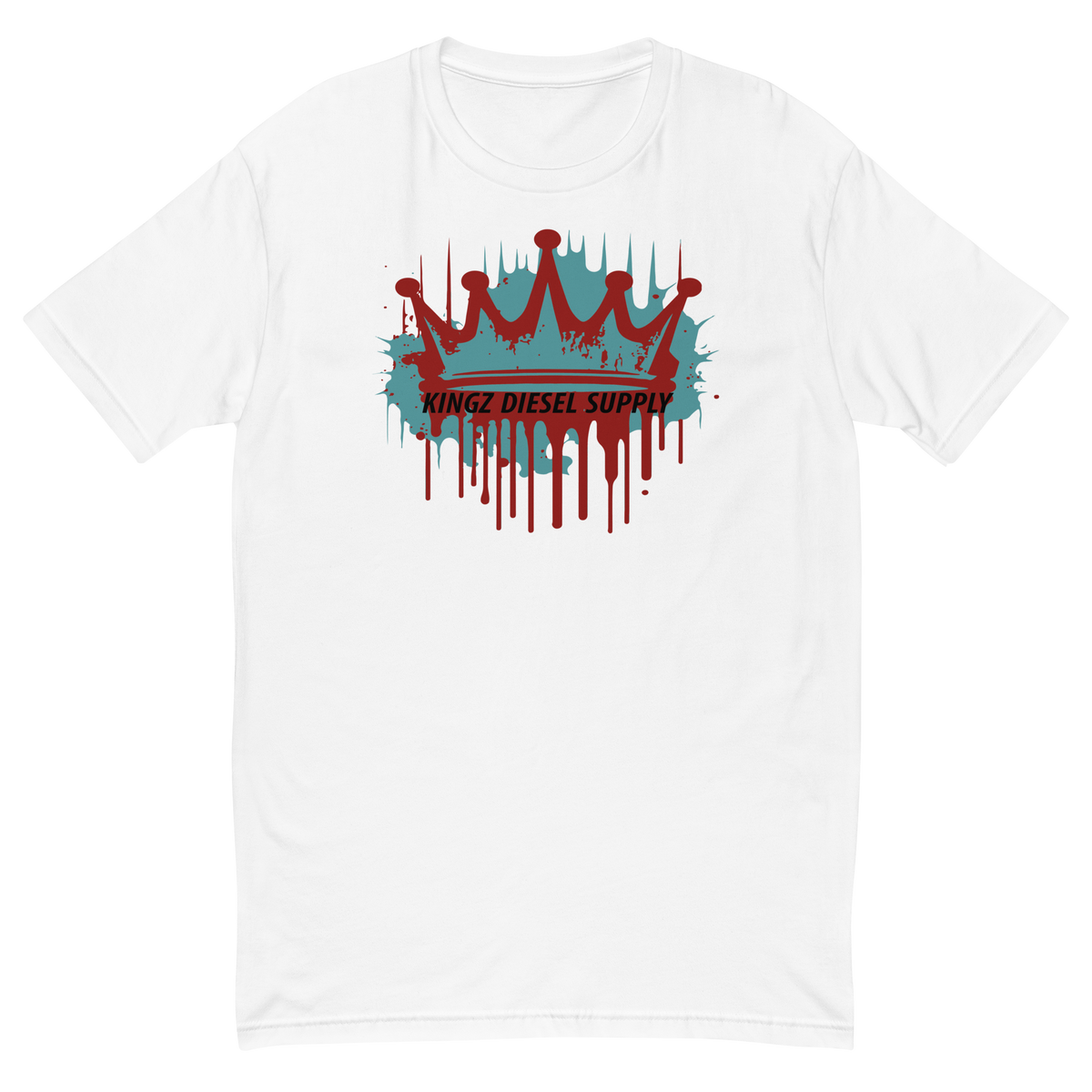 Kingz Crown Drip Fitted Tee – Kingz Diesel Supply