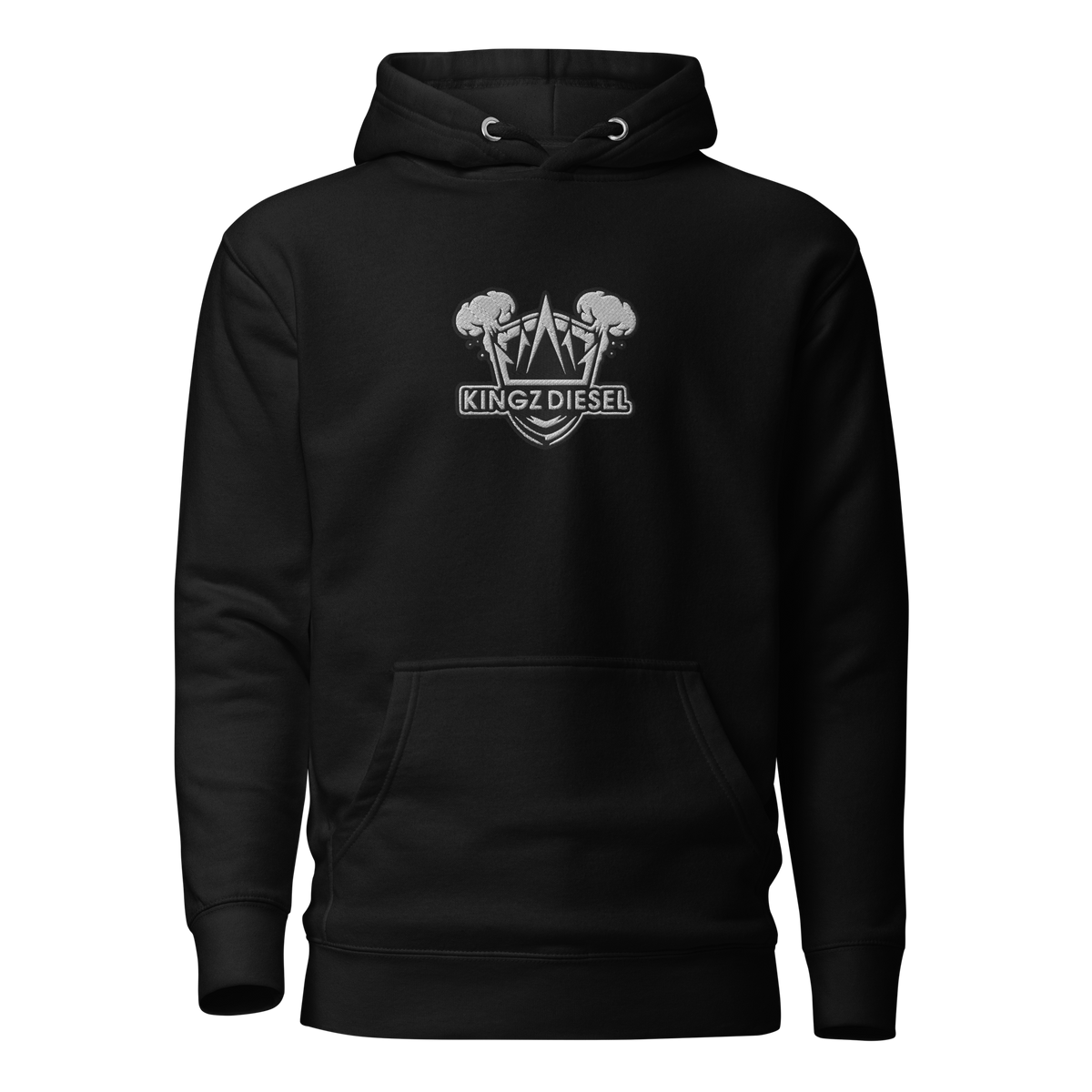 Kingz Original Logo Embroidered Hoodie – Kingz Diesel Supply